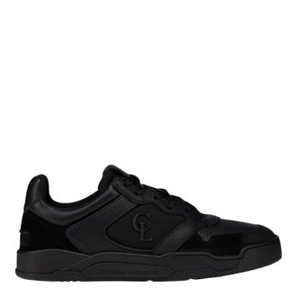Christian Louboutin Bsktball 1 Retro Low-Top Sneaker - - Shoes - Herren - Schwarzk - 45 EU