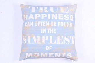 La Finesse Kissenbezug, Baumwolle, Farbige Textil, Einer Gr&ouml;&szlig;e