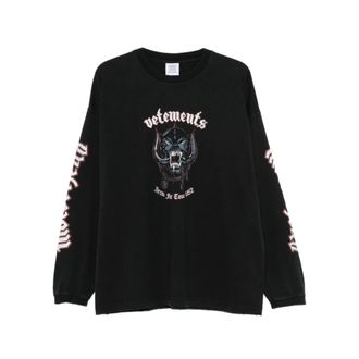 VETEMENTS X Motorhead Longsleeve - - Tops - Herren - Schwarzk - L