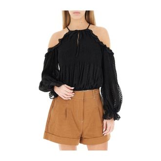 Guess Damen, Blusen & Hemden, Schwarzk, XSGr&ouml;&szlig;e