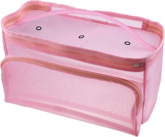 Valiclud Woll Netz Aufbewahrungstasche mit DREI Löchern Leichtes Nylon mesh Tragbar Vielseitig für Obst Gemüse zum Aufhängen und Verstauen