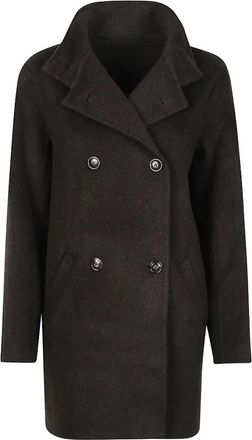 Loulou Studio Manteau Au Genou - Marron