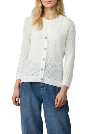 s.Oliver Ajour-Strickjacke aus Viskosemix