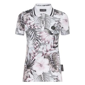 Plein Sport Femme, Tops, Blanc, Taille: 38 FR Polo SS