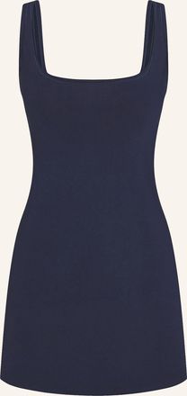 SKIMS Skims Lounge-Kleid Cotton Jersey blau
