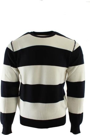 Paul & Shark Homme, Pulls, Multicolore, Taille: L Pull en Tricot &agrave; Col Rond