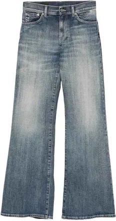 Dondup Straight Leg Jeans - Blau