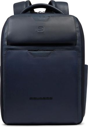 Piquadro Homme, Sacs, Bleu, Taille: ONE Size Travel Laptop Backpack 15,6