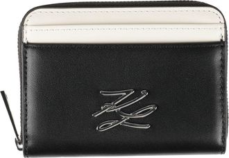 Karl Lagerfeld K/AUTOGRAPH SMALL ZIP WALLET