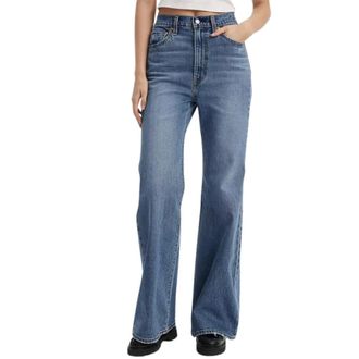 Levi's Ribcage Schlagjeans - - Jeans - Damen - Blau - W29