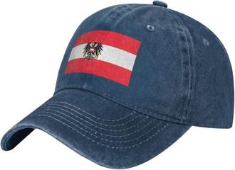Generic Casquette Drapeau De LAutriche Casquettes Décontractée Solaire Cap Protégeant Soleil pour Homme Extérieur Femme