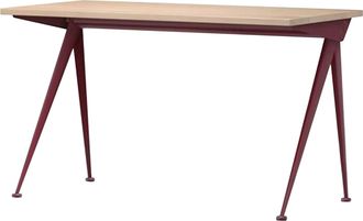 Vitra Bureau Compas Direction - pi&egrave;tement Rouge Japonais - Jean Prouv&eacute; Vitra