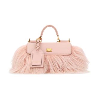 Dolce & Gabbana Femme, Sacs, Rose, Taille: ONE Size Mini Sac &agrave; Main My Sicily