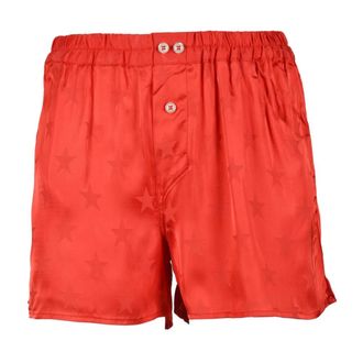 Laneus Viskose Shorts - - Shorts - Damen - Rot - XS