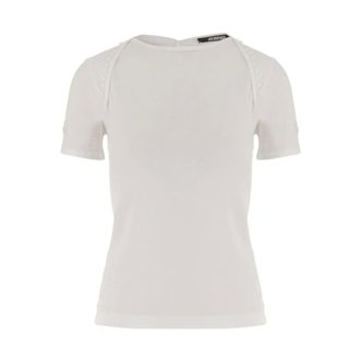 Jacquemus Femme, Tops, Blanc, Taille: 42 FR Jacquemus T-shirts et Polos