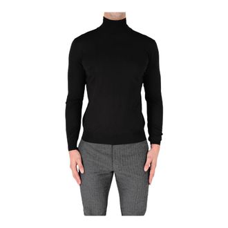 Hindustrie Herren, Strickwaren, Schwarzk, LGr&ouml;&szlig;e