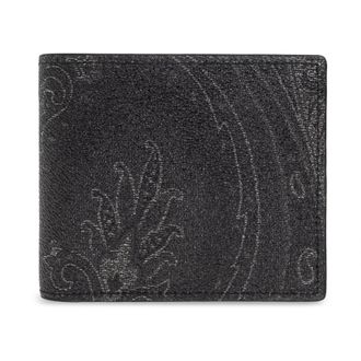 Etro Gemustertes Portemonnaie - - Accessories - Herren - Schwarzk - ONE SIZE