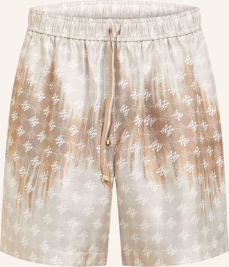 Amiri Amiri Seidenshorts Ma Quad braun
