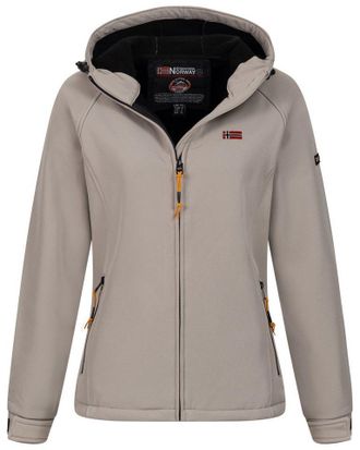 Geographical Norway Softshelljacke Damen Fr&uuml;hlings Jacke Softshell Jacke Regen Outdoor &Uuml;bergangs Jacke