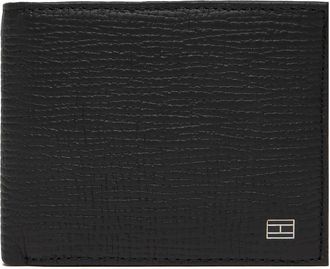 Tommy Hilfiger Geldbörse Tommy Hilfiger Th Flag Mini Cc Wallet AM0AM13708 Schwarz