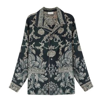 Pierre-Louis Mascia Aloe Langarmshirt - - Blouses & Shirts - Damen - Schwarzk - XS
