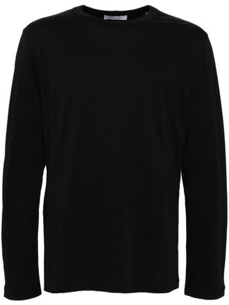 Helmut Lang t-shirt à logo imprimé - Noir