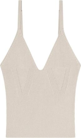 A|X Armani Exchange Femme, Tops, Beige, Taille: 40 FR Top c&ocirc;tel&eacute; &agrave; fines bretelles