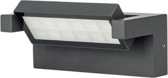 Trade Shop Applique Tilting Wall Technologie Externe 21w Cct 3 Hue Light Ip65 472-3c Gris