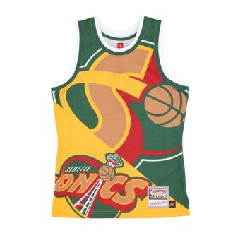 Mitchell & Ness Seattle Supersonics NBA Tank Top - - Sport - Herren - Gr&uuml;n - S