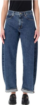 Frame Denim Femme, Jeans, Bleu, Taille: W28 The Bubble Jeans