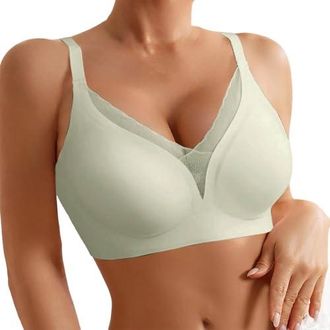 Generic Soutien Gorge Invisible Soutien Gorge sans Armature Brassiere Femme Tous Les Jours Seamless Bralette Push Up Rembourrage L&eacute;ger T-Shirt Bra Soft Cup Qu