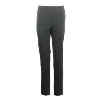 C.Ro Schwarze Stilvolle Petra Ohrringe - - Trousers - Damen - Schwarzk - L
