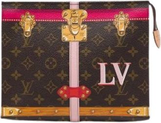 Louis Vuitton Pre-owned Toiletry Pouch 26 - Femme - Pre-owned - Brun - Taille: ONE Size