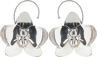 Casablanca Femme, Accessoires, Gris, Taille: ONE Size Orchid Ear Cuff