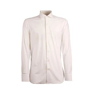 Caliban Langarmhemd - - Shirts - Herren - Wei&szlig; - 3XL