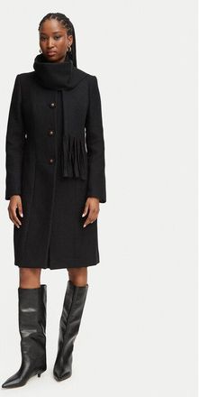 Rinascimento Rinascimento Wollmantel CFC0125616003 Schwarz Regular Fit