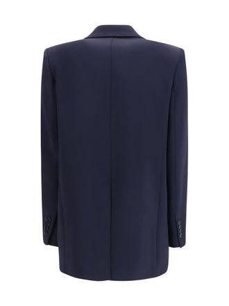 Max Mara Womens Bosco Blazer Blu Triacetate; Polyester Blazers & Vests
