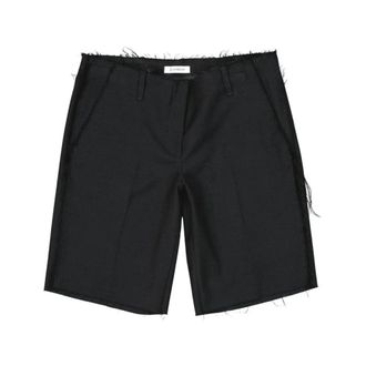 Dondup Bermudashorts aus Schurwolle - - Shorts - Damen - Schwarzk - XL