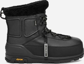 UGG Shasta Boot Mid für Herren in Black, Größe Leder/Wasserdicht