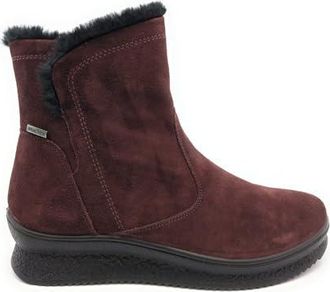 Imac CONFORTABLE Y CALIDO BUTIN IMPERMÉABLE FEMME 85669 NUBUCK BORDEAUX talla numeric_39