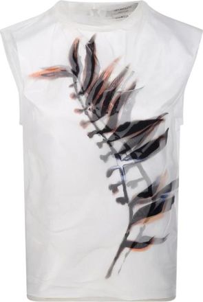 Sportmax Femme, Tops, Blanc, Taille: 38 FR Hauts sans manches