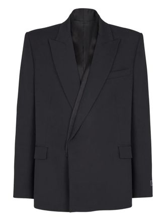 Balmain Einreihiges Sakko - Schwarz