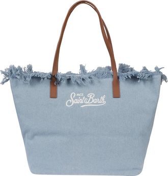 MC2 Saint Barth Femme, Sacs, Bleu, Taille: ONE Size Vanity Tote