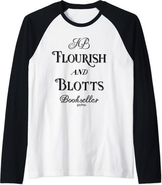 Harry Potter Flourish and Blotts Raglan