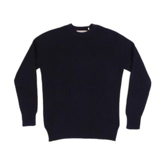 La Fileria Regenwolle Hoodies - - Knitwear - Herren - Blau - 3XL