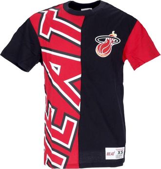Mitchell & Ness Miami Heat NBA Tee Original Farben - - Tops - Herren - Schwarzk - XL