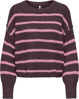 Only Onlmally Ls Detail O-Neck KNT