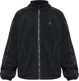 adidas Fleecejacke mit Stehkragen - - Jackets - Herren - Schwarzk - XL
