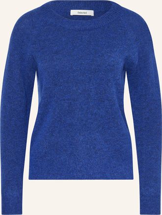 Selected Pullover blau