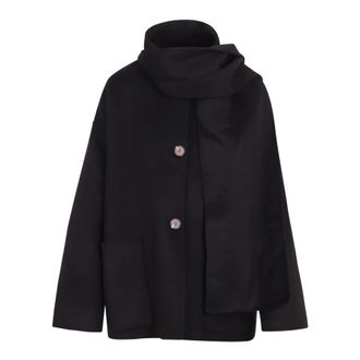 Jovonna London Alken Coat - - Jackets - Damen - Schwarzk - M